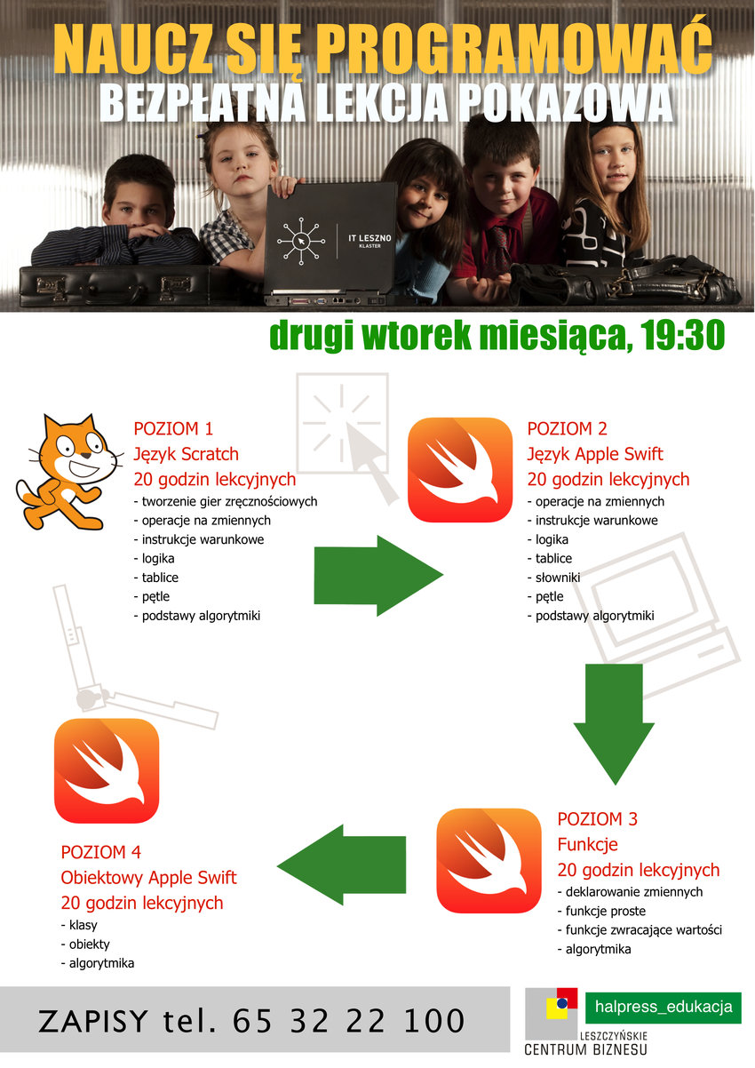 Bezpłatna Pokazowa Lekcja Programowania